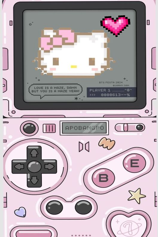 hello kitty gameboy - Wallpapers - readme.club